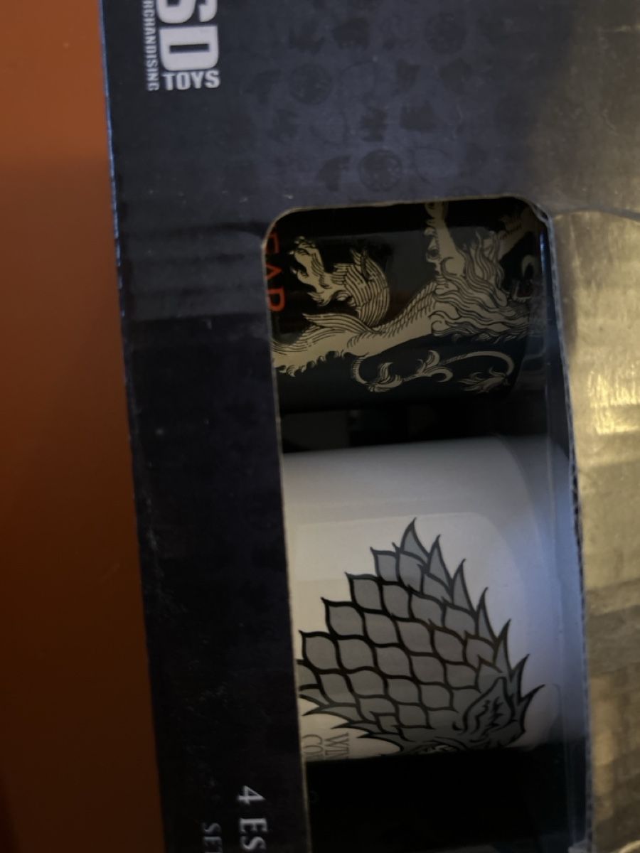 Game of Thrones Espresso Tassen Set, Sammlerstück, Neu! (Neu und ...