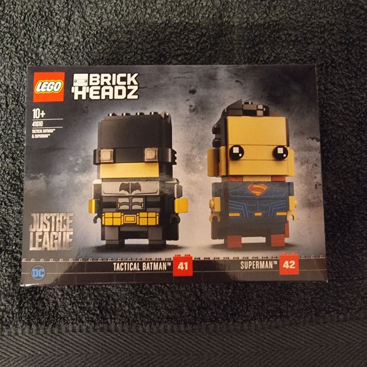 Lego Brick Headz 41610 Tactical Batman & Superman (Neu und ...