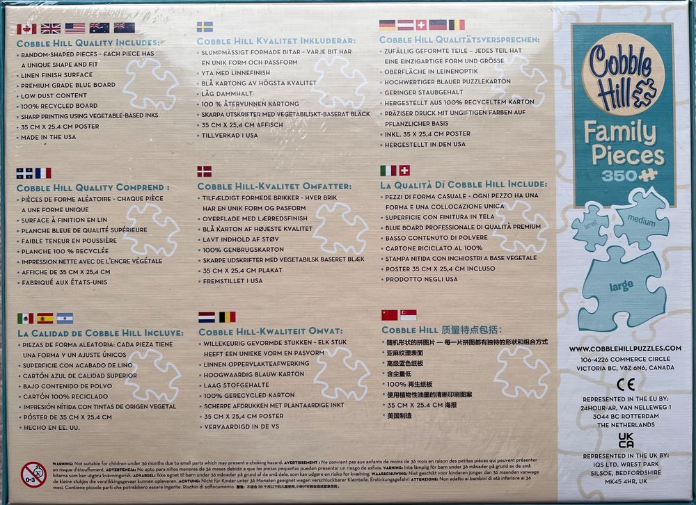 Cobble Hill Familien Puzzle, 350 Teile, NEU & OV! (Neu und ...