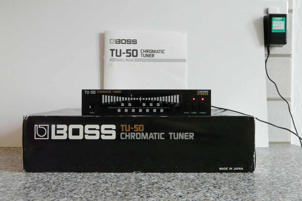BOSS TU-50 Chromatic Tuner | Acheter sur Ricardo