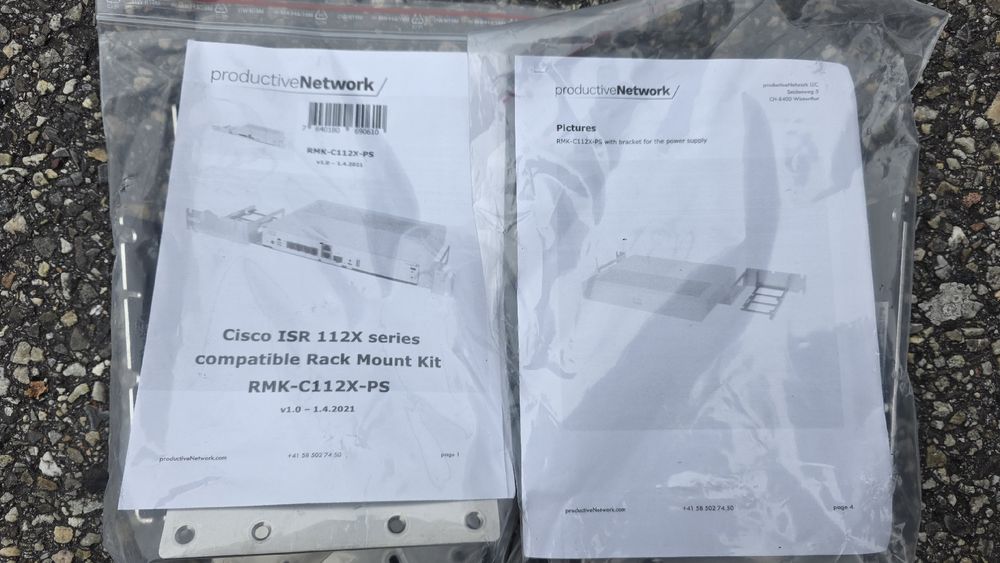 cisco Isr 112x Rack Mount Kit NEU (Neu und originalverpackt) in Nuglar ...