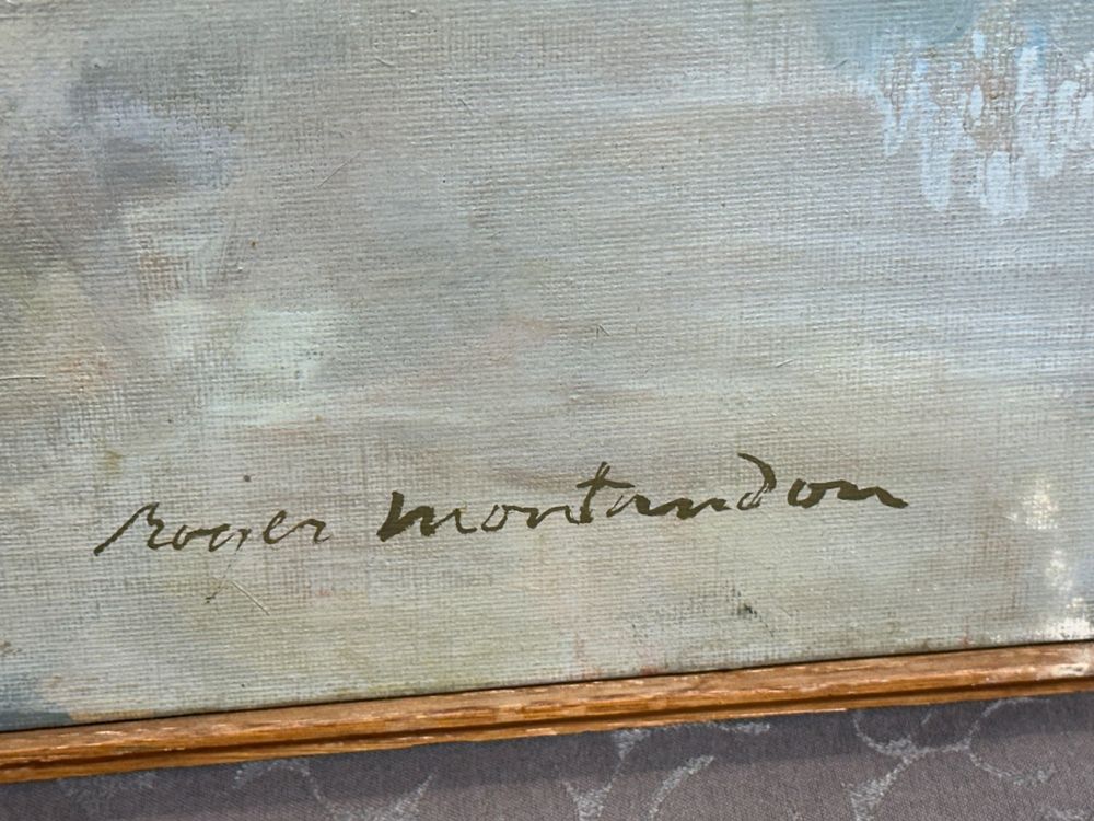 Roger MONTANDON (1918-2005) Tableau peinture sur toile | Acheter sur ...