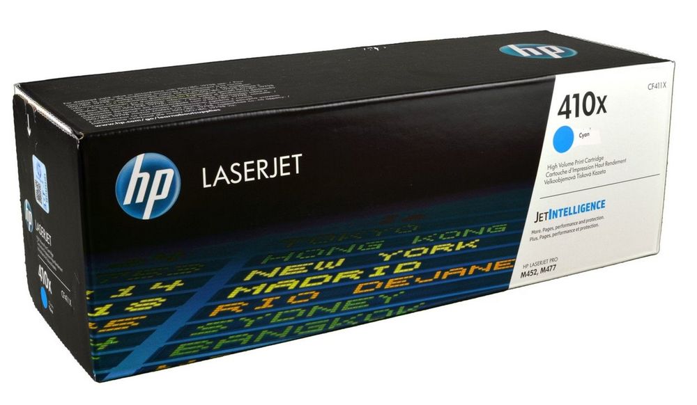 HP Color LaserJet Pro M452 / M377 / M477 Toner, 410X/CF411X (Neu und ...