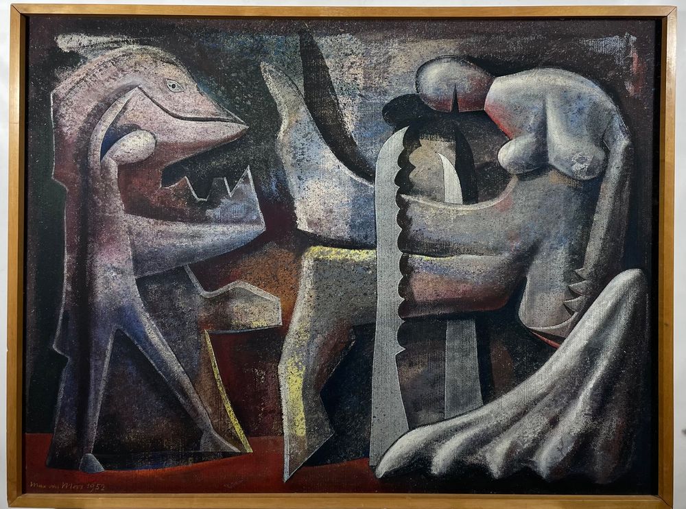 Max Von Moos (1903-1979) grosses Gemälde (Gebraucht) in Root für CHF ...