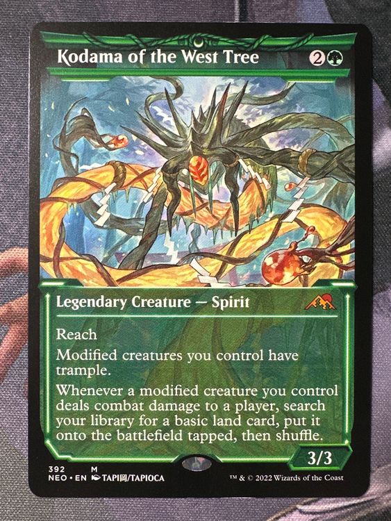 Kodama of the West Tree Variant 392 Kamigawa (Neu (gemäss Beschreibung ...