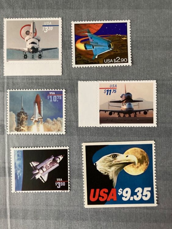 USA 1983/98 EILMARKEN SEEADLER MOND SHUTTLE EXPRESS SPACE ** | Kaufen ...
