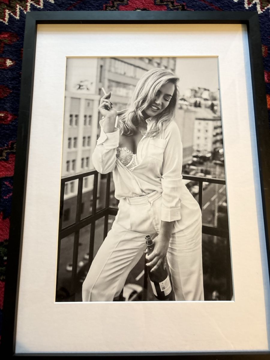 Schwarzweiss Foto, gerahmt metal, provokativ, Kiev (Neu (gemäss ...