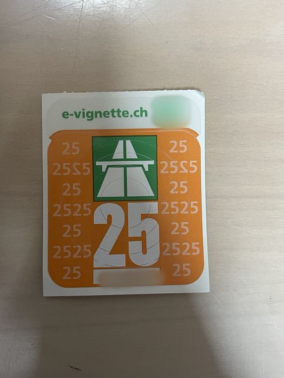 E-Vignette Schweiz 2025 (Neu und originalverpackt) in Schlieren für CHF 37 – mit Lieferung auf ...