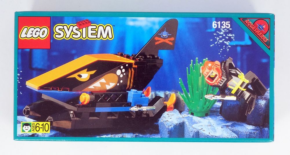 LEGO® 6135 Aquazone Aquasharks - Spy Shark neu + versiegelt (Neu und ...