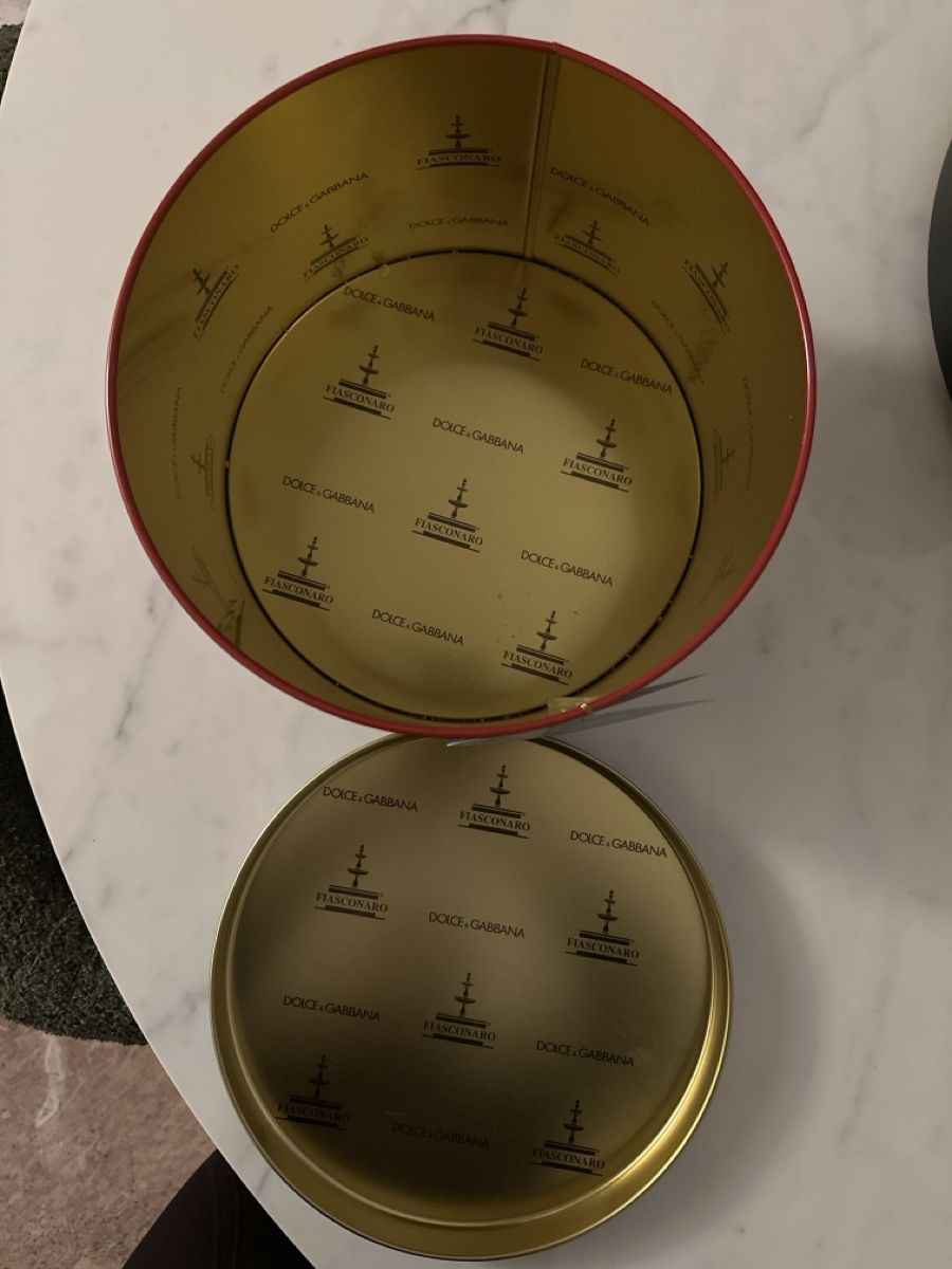 Dolce Gabbana Panettone Metallbox 2025 (1kg Volumen) (Neu (gemäss ...