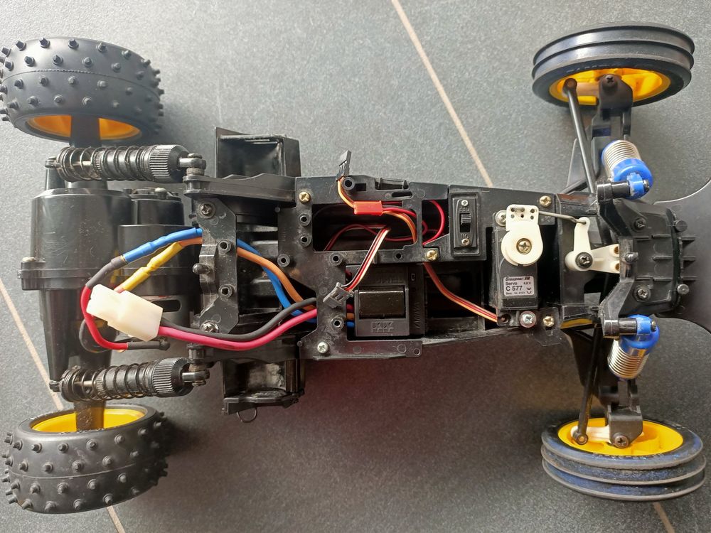 Tamiya Fighter Buggy RX, 1/10 2WD offroad RC Auto, DT-01 (Gebraucht) in ...