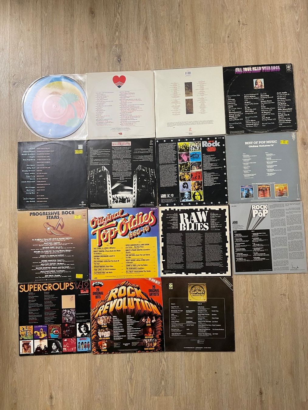 15 TOP-Various Compilation Vinyl LP, Rock, Hard Rock, Oldie (Gebraucht ...