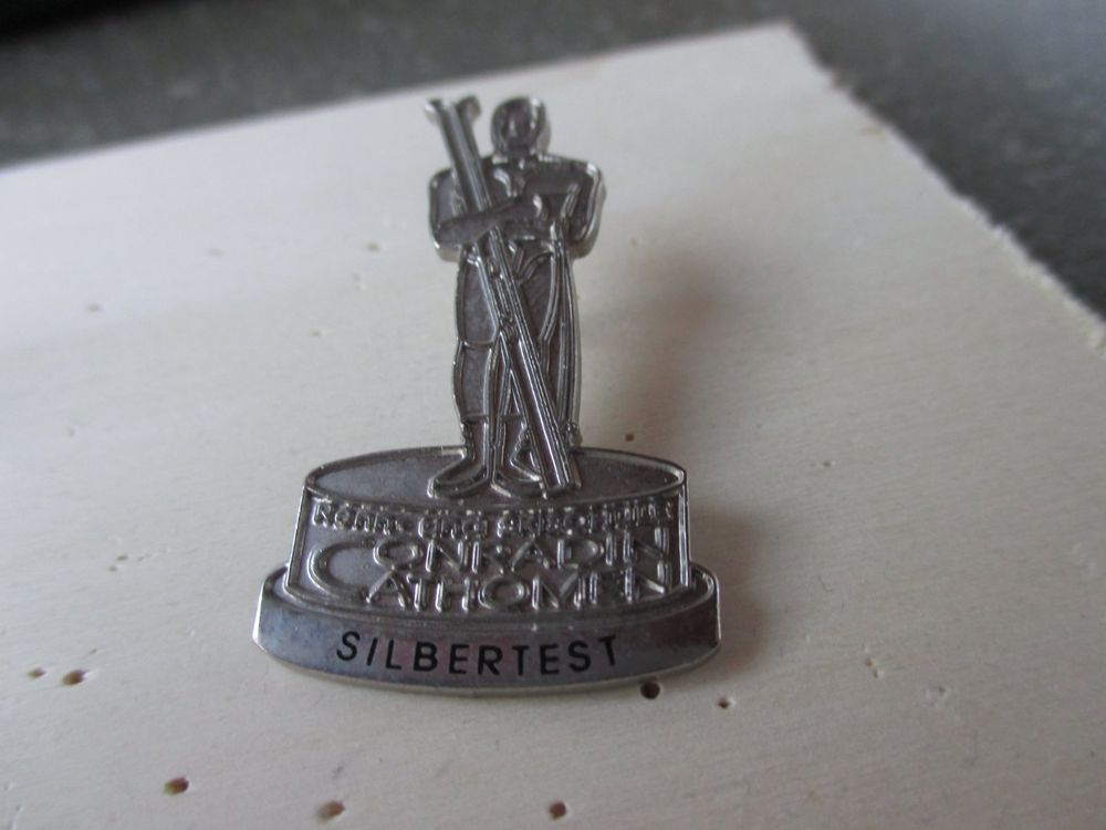 Renn und Ski Schule Conradin Cathomen Silber Test Pin (Neu (gemäss ...