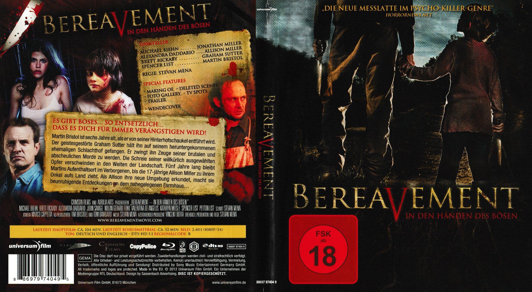 Blu-Ray - Bereavement - In den Händen des Bösen (Gebraucht) in Langnau ...