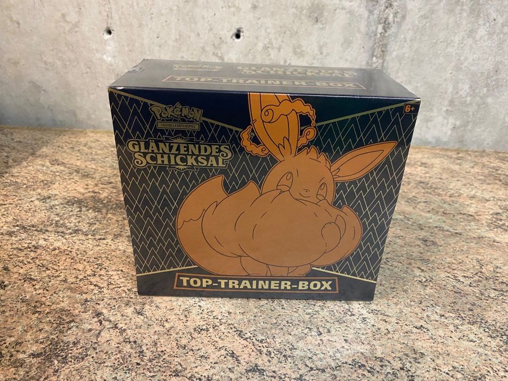 POKEMON-TOP TRAINER BOX-GLÄNZENDES SCHICKSAL-2021 | Kaufen auf Ricardo