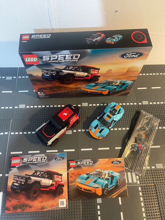 Lego 76905 Speed Champions Ford GT Heritage Edition Bronco R (Gebraucht ...
