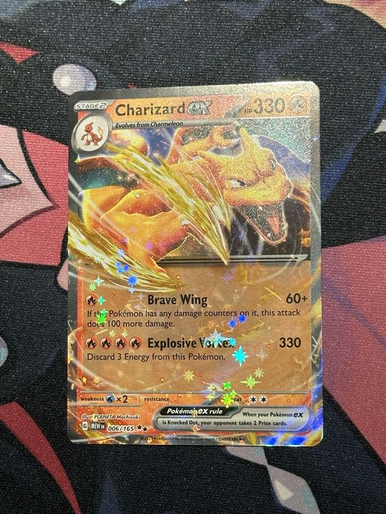 Pokémon 151 - Charizard EX 006/165 (Gebraucht) in Uvrier für CHF 10 ...