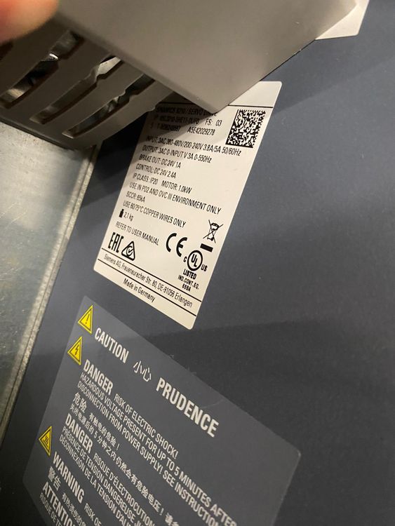 Siemens SINAMICS S210 Servo-Drive | Kaufen auf Ricardo Siemens SINAMICS S210 Servo-Drive | Kaufen auf Ricardo