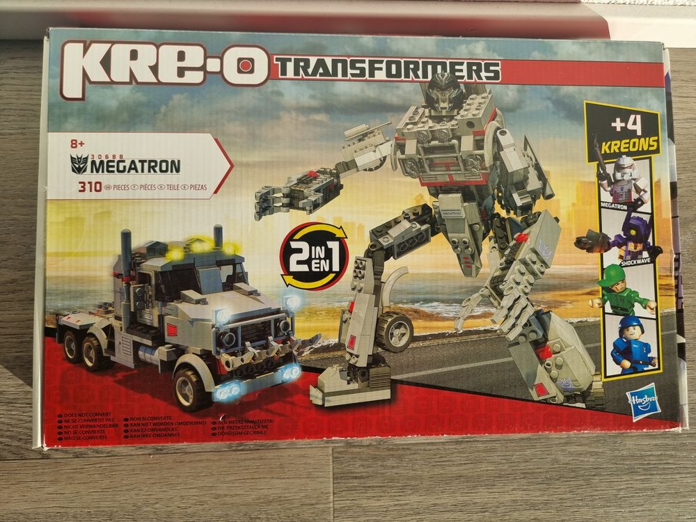 KRE-O Transformers Megatron 2in1 Bauset Hasbro | Kaufen auf Ricardo