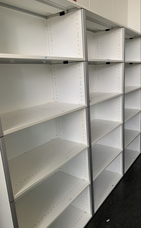 Embru Regalsystem weiss, vielseitig erweiterbar | Kaufen auf Ricardo