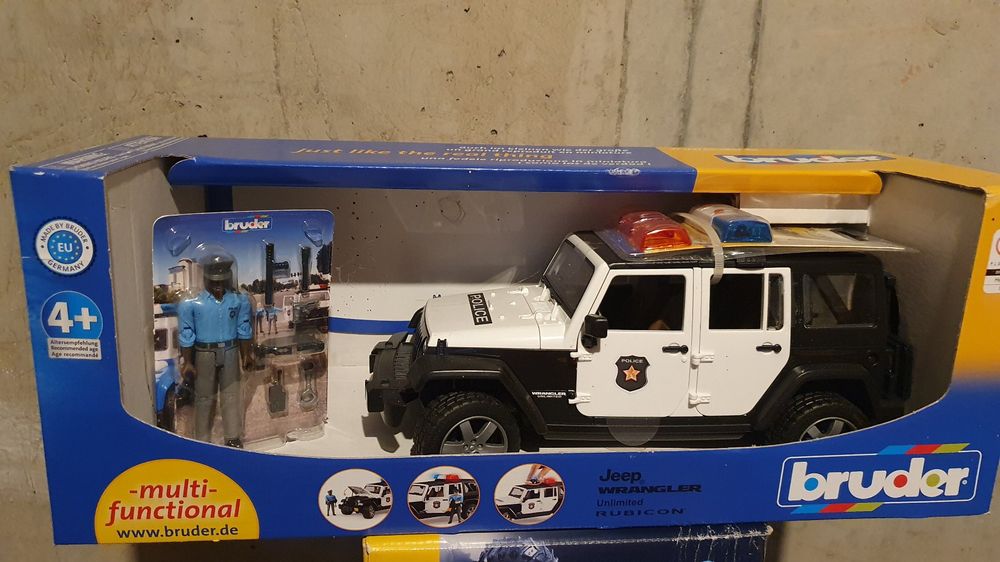 Bruder Jeep police | Kaufen auf Ricardo