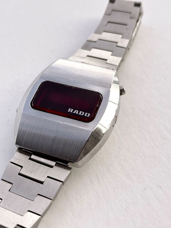 RADO 1970s LED vintage Uhr digital design time computer | Kaufen auf ...