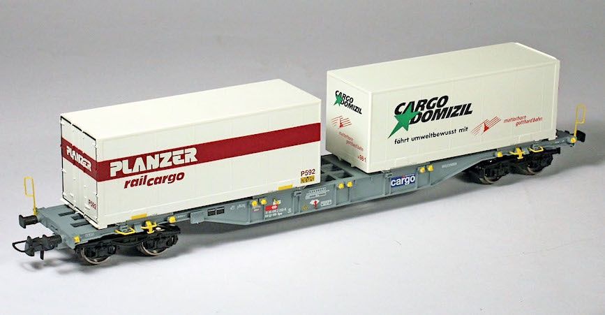 Roco 66659 - SBB cargo Sgns «Planzer/Cargo Domizil» (Neu und ...