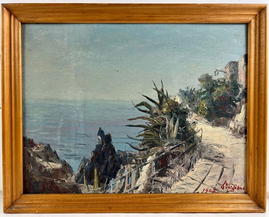 Antike Landschaft Gemälde Signiert mit Notiz. (Gebraucht) in Neuhausen am Rheinfall für CHF 85 ...