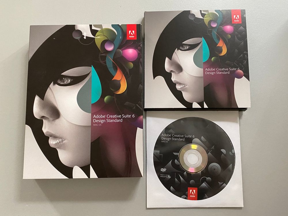 Adobe Creative Suite 6 Design Standard - MAC BOX-DVD-Medium (Gebraucht ...