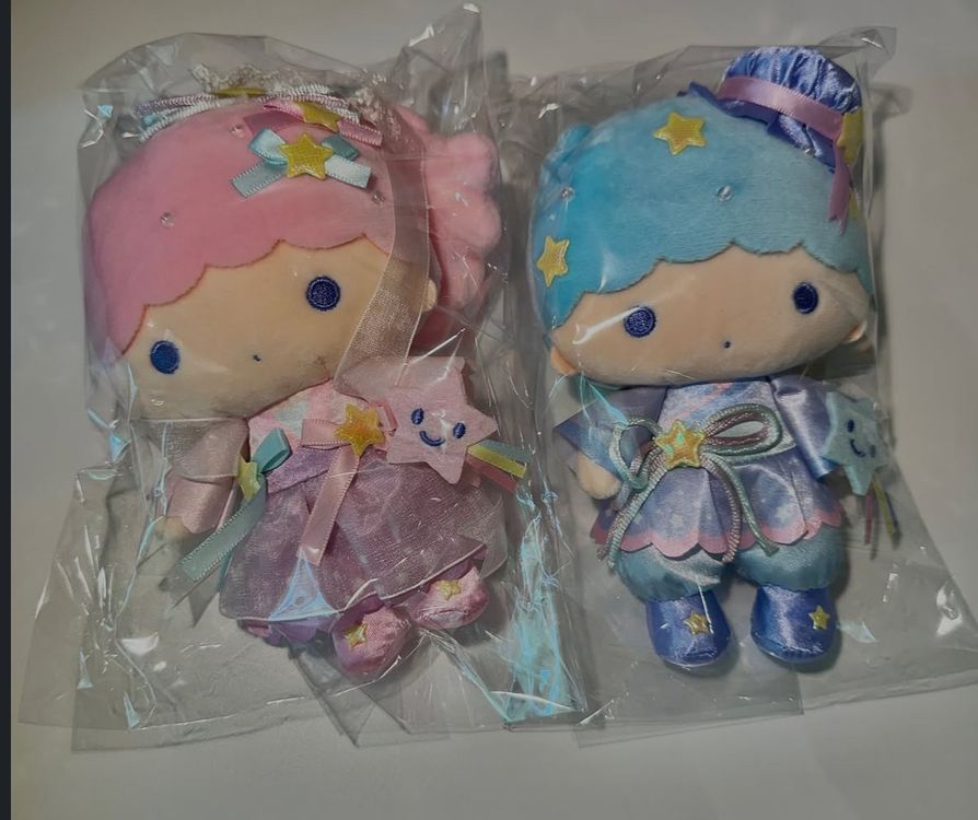 Lot de 2 peluches Kiki et Lala Sanrio neuves sous sachet (Neuf avec ...