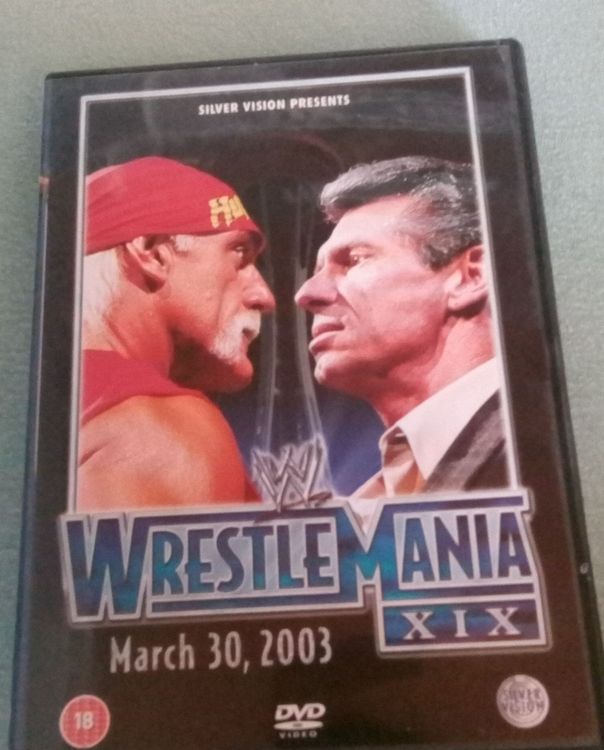 Wwe Wrestlemania Xix Dvd Hulk Hogan Vs Vince Mcmahon Gebraucht In