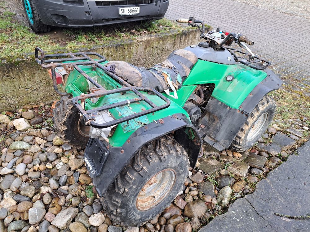 Kawasaki KLF 300 4x4 ATV quad Offroad Enduro stark Gebraucht (Gebraucht ...