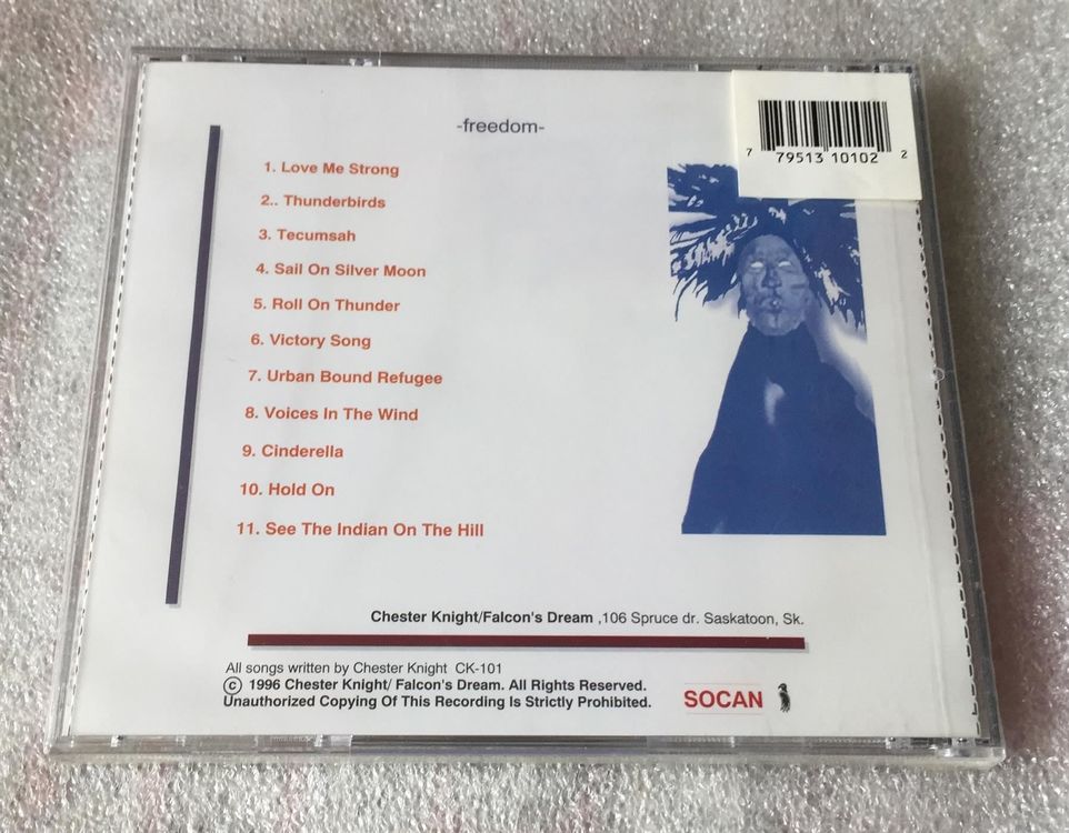 Chester Knight & The Wind - Freedom - Native American CD New (Neu und ...