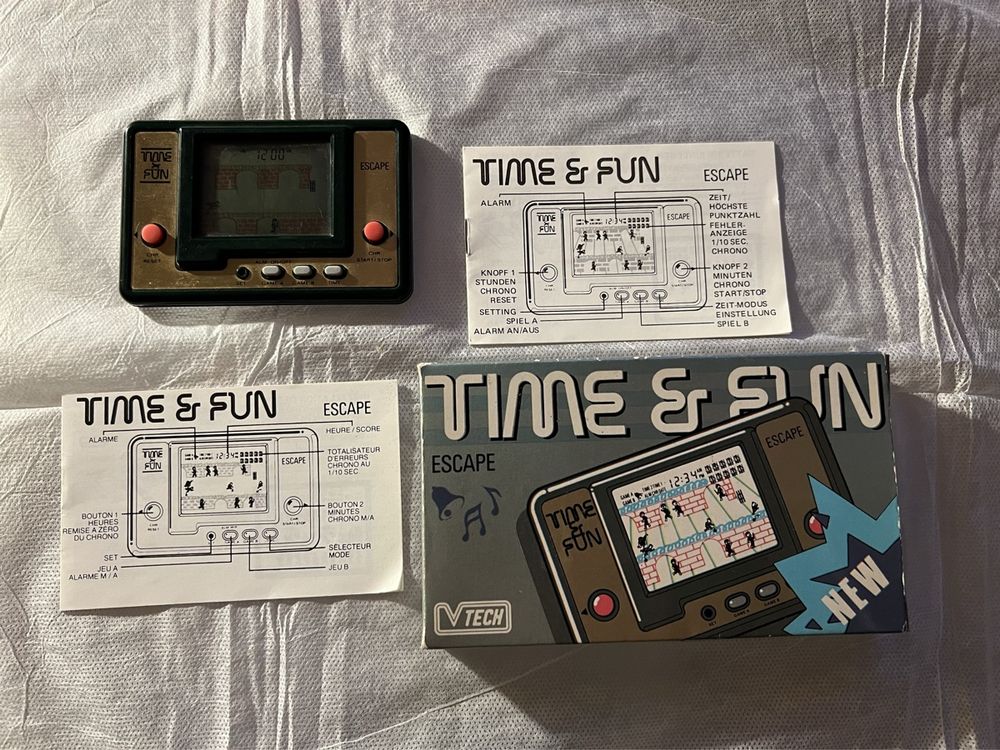 VTech - Time & Fun Escape - LCD Handheld 80s 1981 | Kaufen auf Ricardo