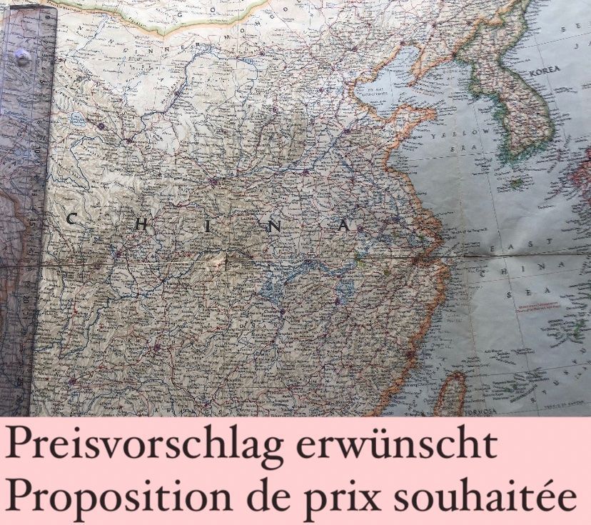 Landkarte Ferner Osten 1952 (Nr 121) (Gebraucht) in st.gallen für CHF ...