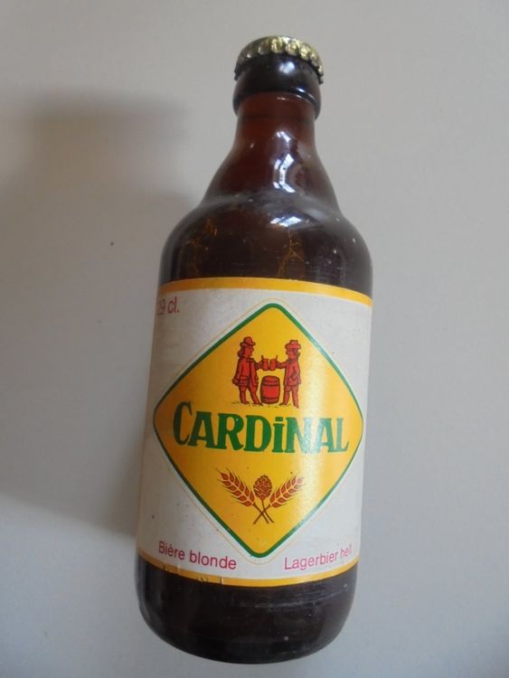 Bière CARDINAL ancienne bouteille 29 cl /alte Flasche 29 cl (Gebraucht ...