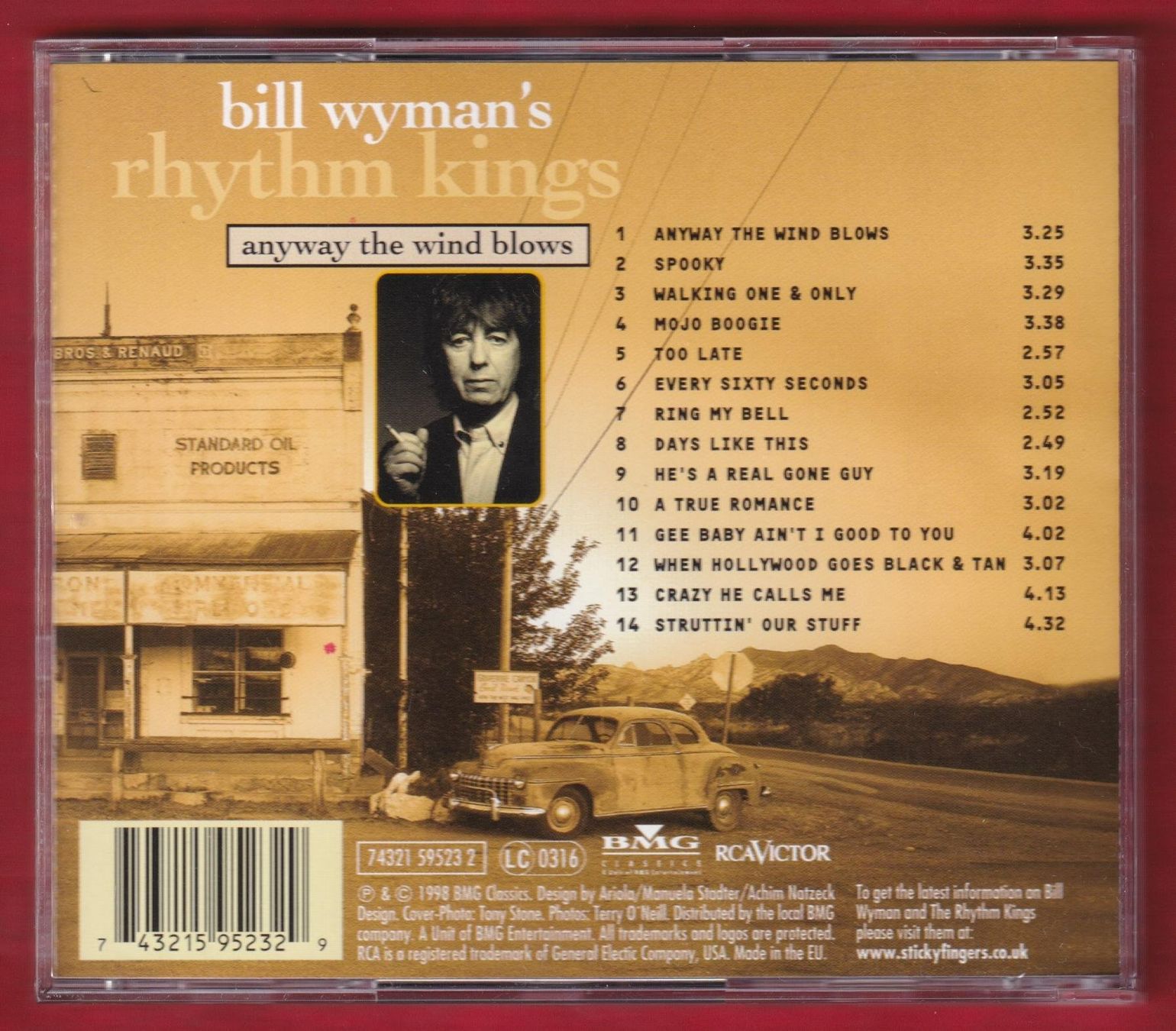 Bill Wyman's Rhythm Kings - Anyway The Wind Blows (CD) (Gebraucht) in ...