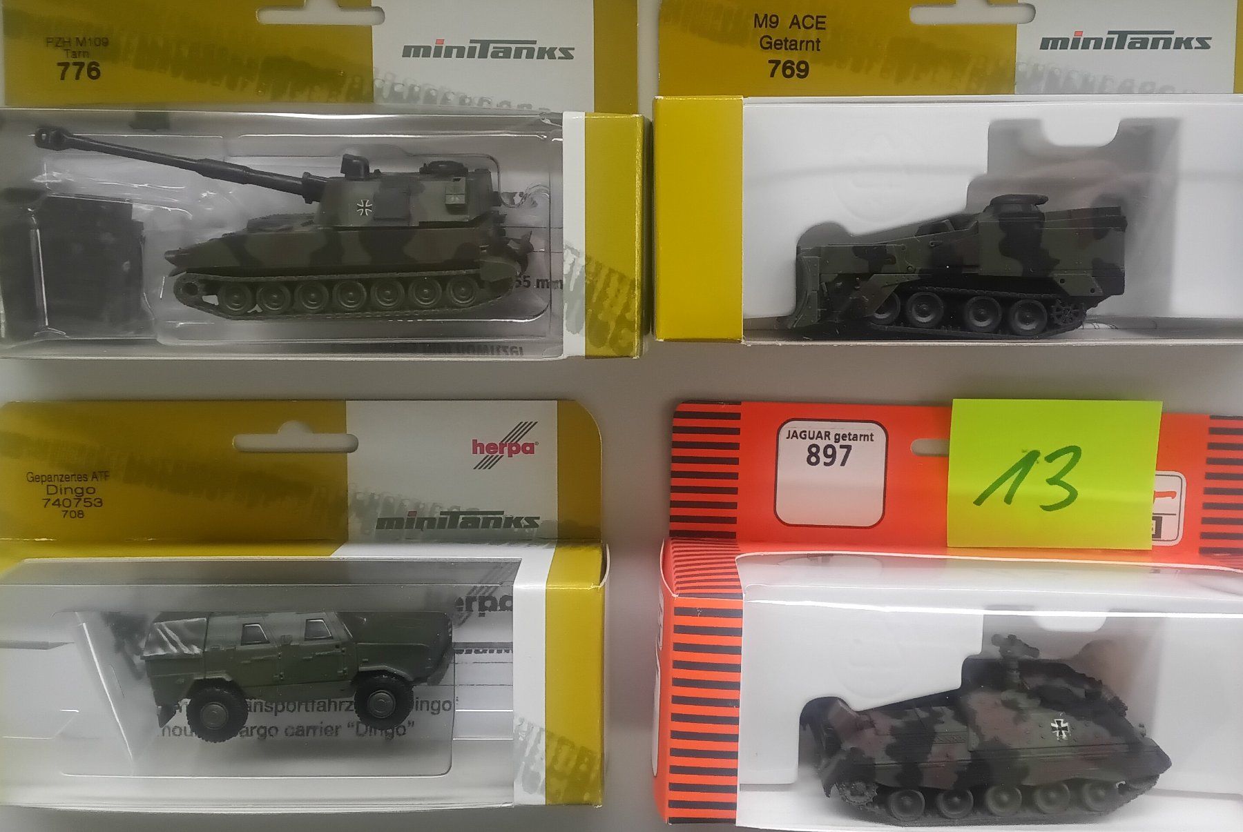 Konvolut Herpa Roco minitanks Bundeswehr, Deutschland (Neu und ...