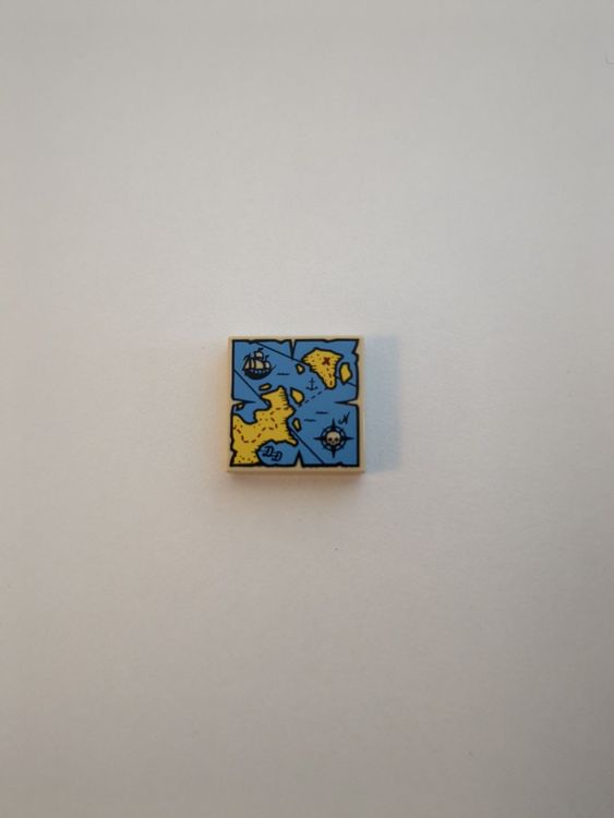 LEGO 3068 2x2 Pirate Map Brick (Neu (gemäss Beschreibung)) in Oberglatt ...