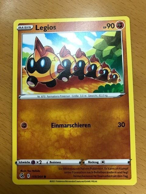 Pokemon Legios 155/264 (Gebraucht) in Ruggell für CHF 0.2 – mit ...