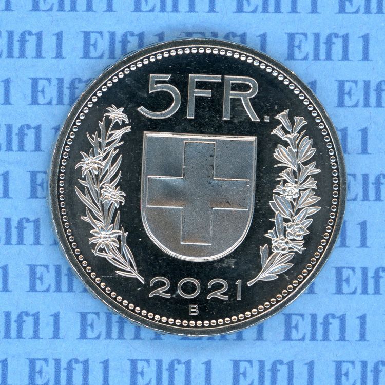 CHF___5.00 2021 stgl * nigelnagelneu! 5 Franken (Neu (gemäss Beschreibung)) in Widnau für CHF 20 ...