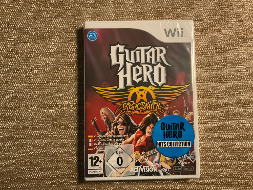Nintendo Wii ** Guitar Hero AEROSMITH ** Fabrikneu (Neu und originalverpackt) in Gommiswald für ...