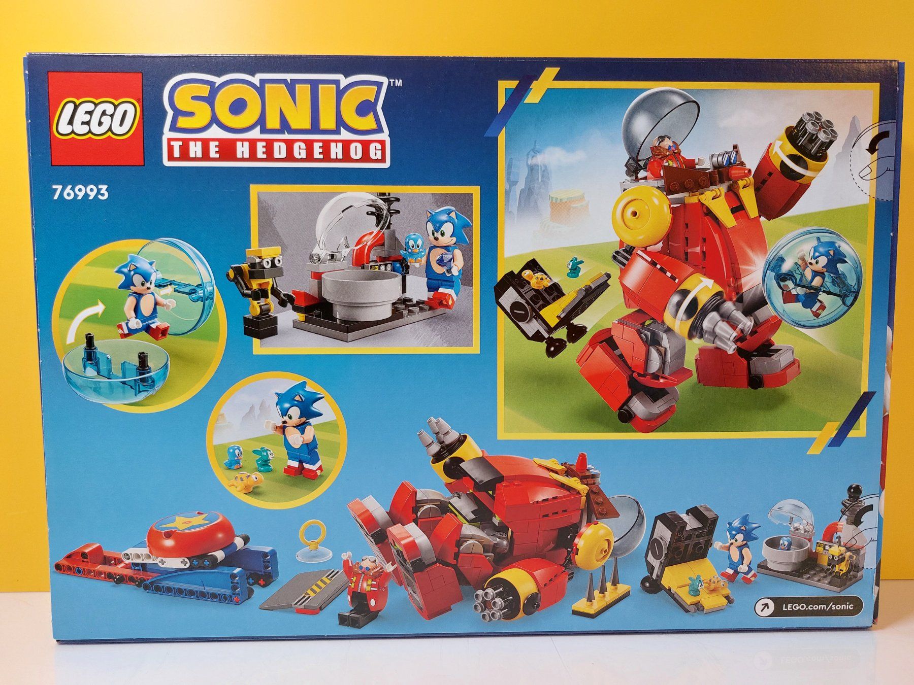 LEGO Sonic the Hedgehog 76993 Sonic vs. Dr. Eggmans... NEU (Neu und ...