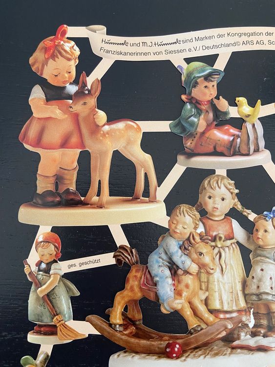 Oblaten Hummel Kinder mit Tieren Glanzbilder Nostalgie (Neu und originalverpackt) in Luzern für ...