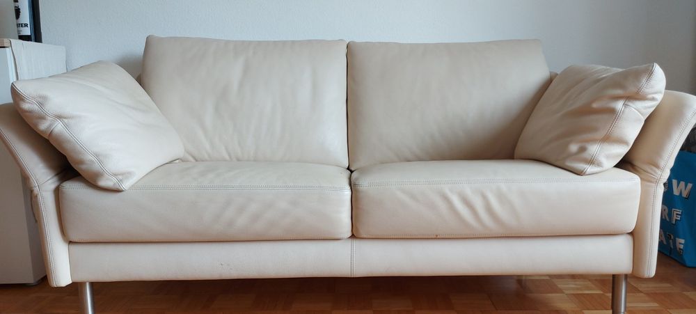 Sofa Echtleder 2 Personen | Kaufen auf Ricardo