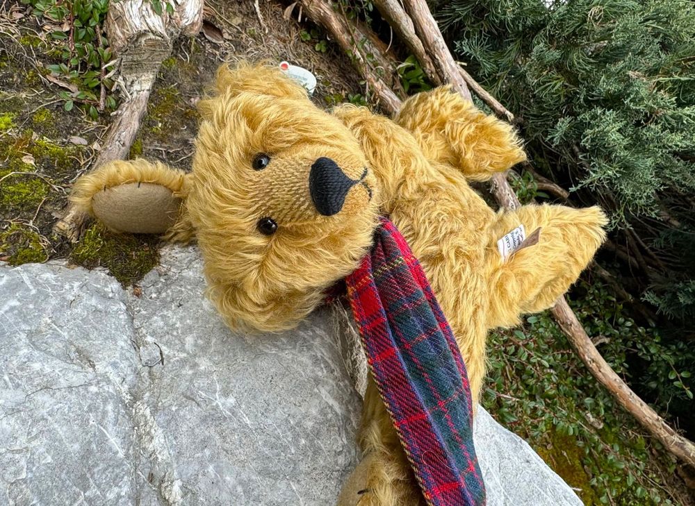 LOG CABIN BEARS Bär Teddy Teddybär Künstlerbär limitiert (Neu (gemäss ...