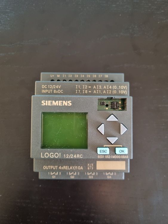Siemens LOGO! 12/24RC, 4 Relais, Occasion (Gebraucht) in Zeihen für CHF ...
