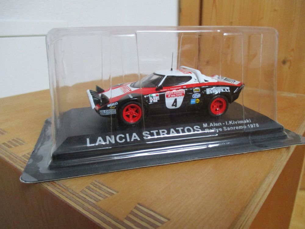 Lancia Stratos Rally Sanremo 1978 M.Alen Pirelli 1/43 (Neu (gemäss ...