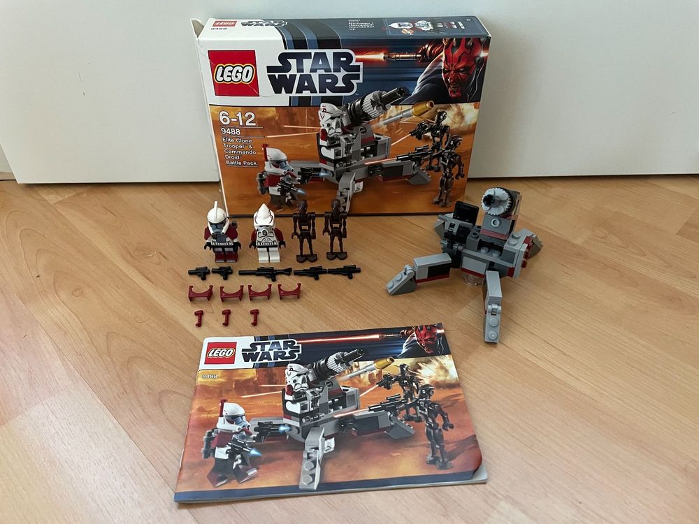 Elite Clone Trooper & Commando Droid Battle Pack (9488) | Acheter sur ...