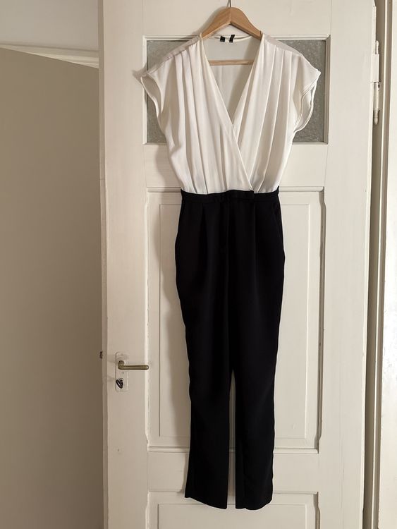 Combinaison Mango, taille XS, noir et blanc, élégante (D'occasion) à ...